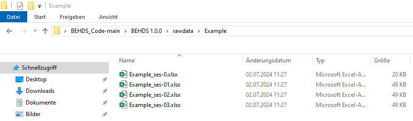 Example Workflow – BEHDS